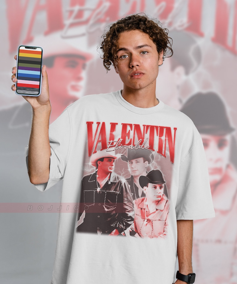 KAM Mexican Corridos Songwriter Shirt - Valentin Elizalde Shirt El ...