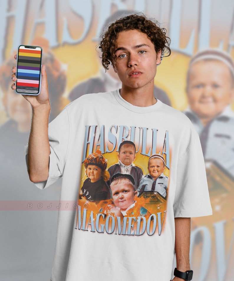 King Hasbulla Meme Shirt, Hasbulla Homage Tee, Funny Unisex Retro ...