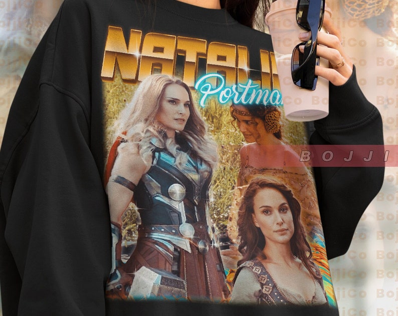 Leon & Mathilda Natalie Portman Sweater - 90s Movie Fan Gift - Bluefink