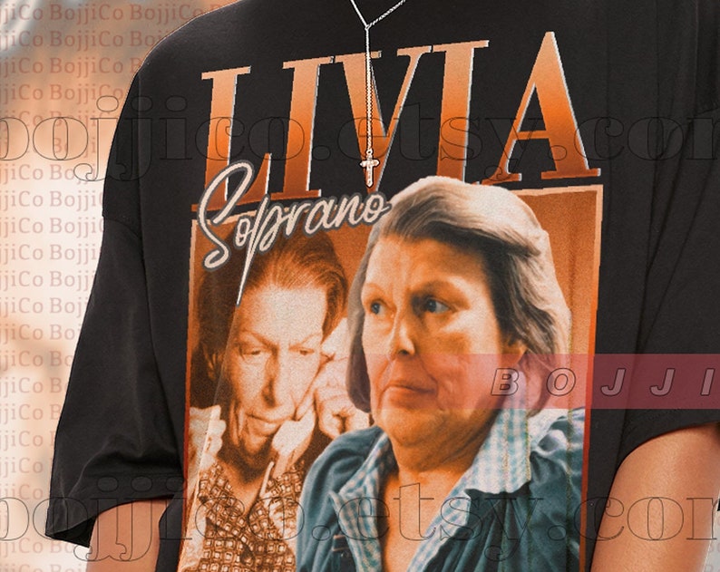 Livia Soprano Retro 90s Sweater, Vintage Nancy Marchand Shirt, Mob ...