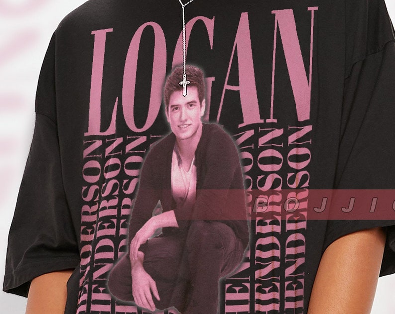 Logan Henderson Shirt - Big Time Rush Tour Merch for Fans - Bluefink