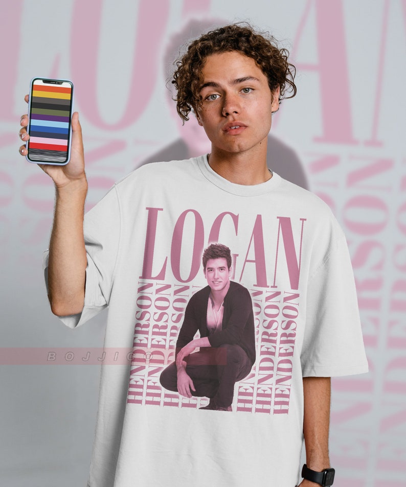 Logan Henderson Shirt - Big Time Rush Tour Merch for Fans - Bluefink