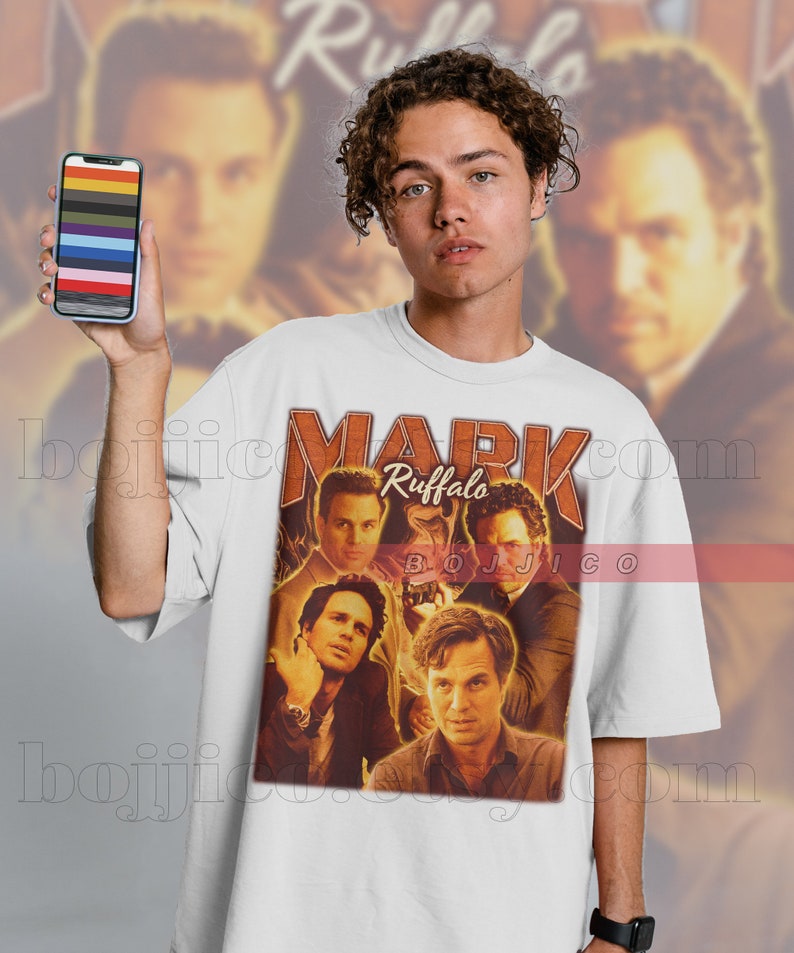 Mark Ruffalo Retro Film Sweater, Vintage Mark Ruffalo Shirt, Mark ...