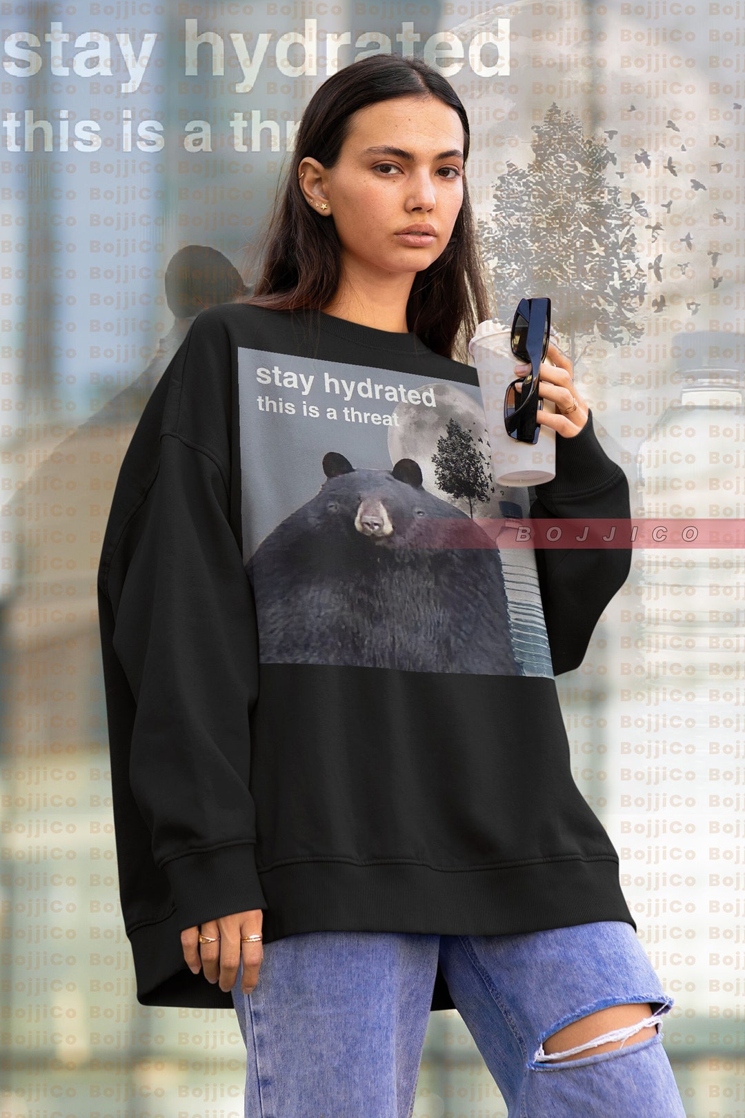 Opossum Lover Sweatshirt, Hilarious Eat Trash Possum Shirt, Raccoon ...