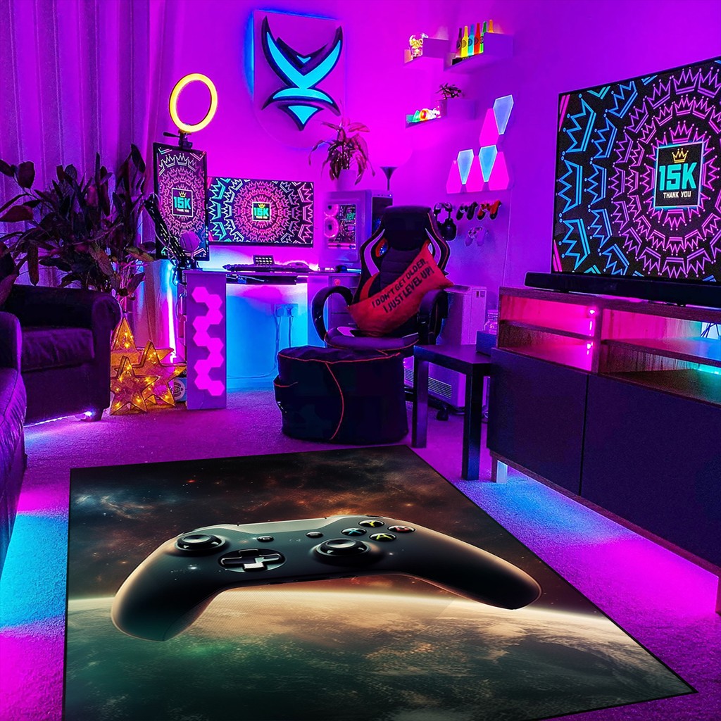 Personalize Your Teen Boy's Room with Gaming Themed Area Rugs - Perfect ...