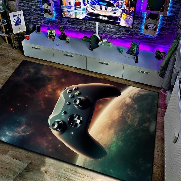 Personalize Your Teen Boy's Room with Gaming Themed Area Rugs - Perfect ...