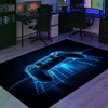 Personalized Game Room Area Rugs for Boys - Gaming Decor for Bedroom or ...