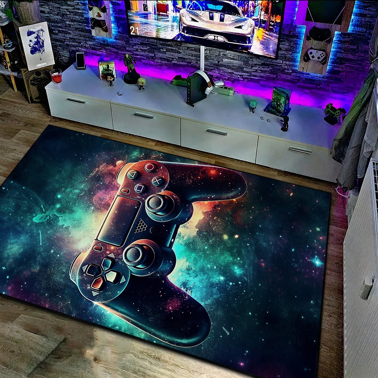 Personalized Game Room Rugs for Boys Bedrooms - Perfect Gift for Kids ...