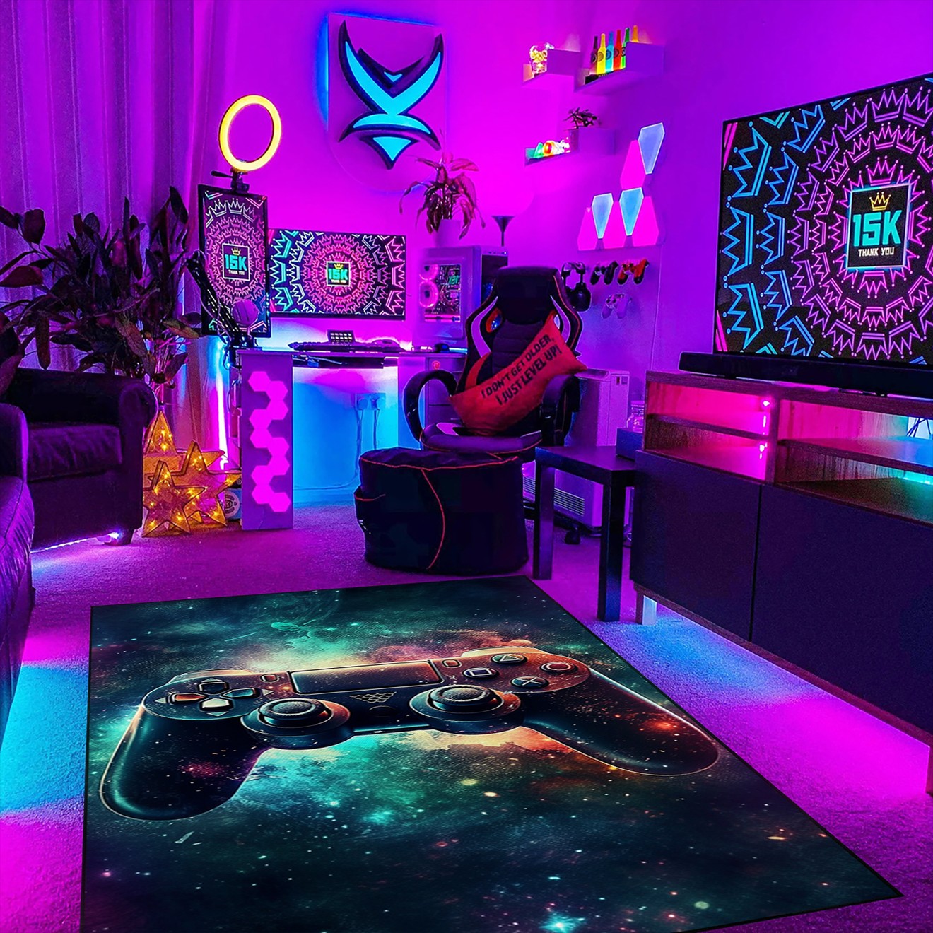 Personalized Game Room Rugs for Boys Bedrooms - Perfect Gift for Kids ...