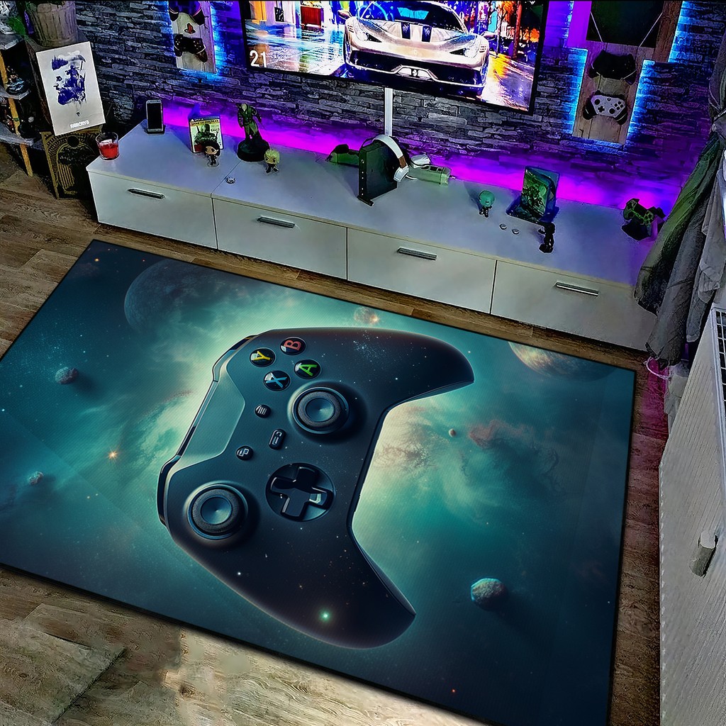 Personalized Gaming Rugs for Boys Bedrooms - A Must-Have for Any Game ...