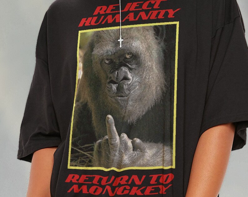 Reject Humanity Kingkong Tee, Opossums Lover Shirt, Sad Possums Meme ...