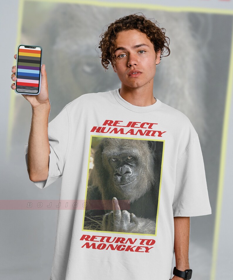 Reject Humanity Kingkong Tee, Opossums Lover Shirt, Sad Possums Meme ...