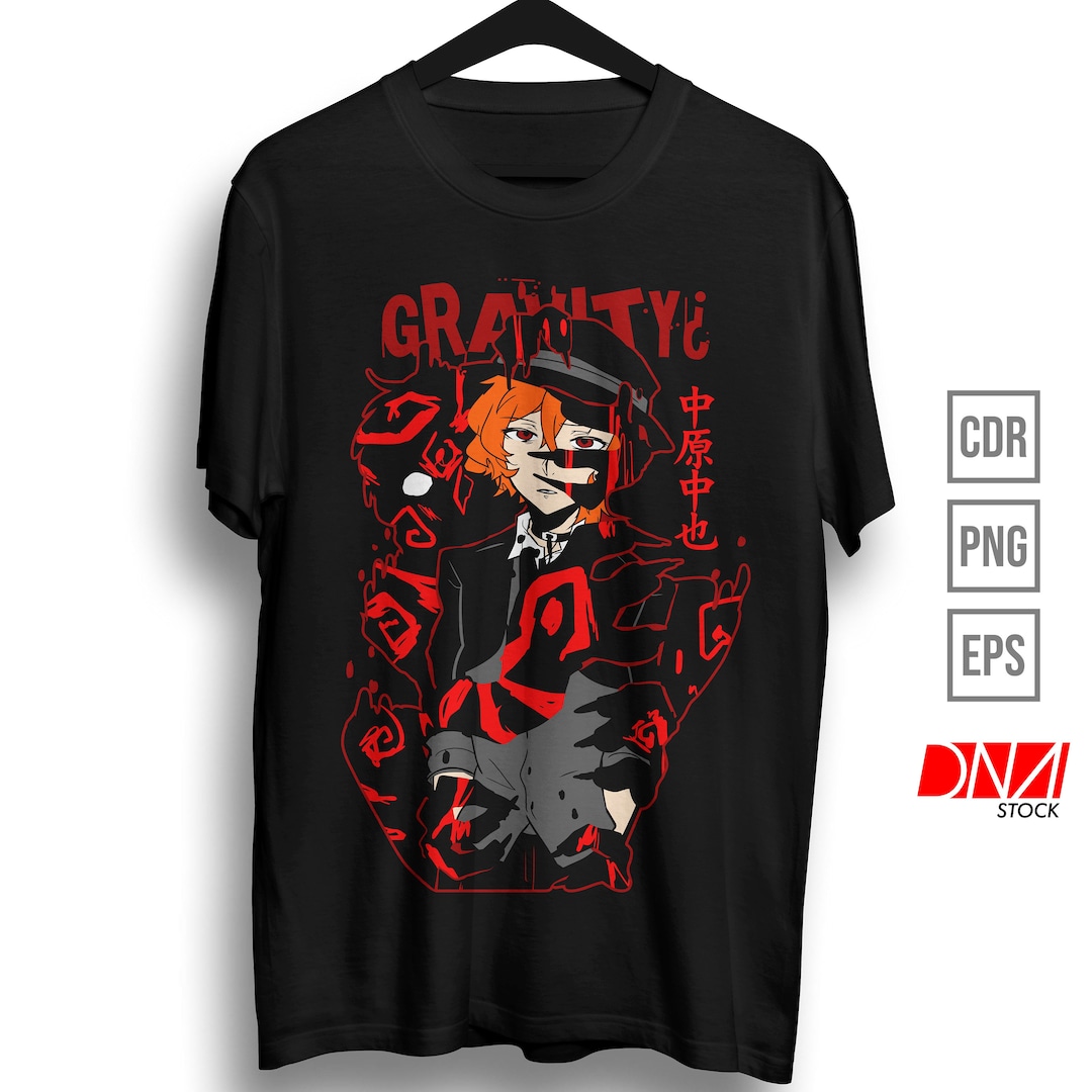 BSD Anime Shirts in Vintage Style, Unique Manga Lovers Gift - Bluefink