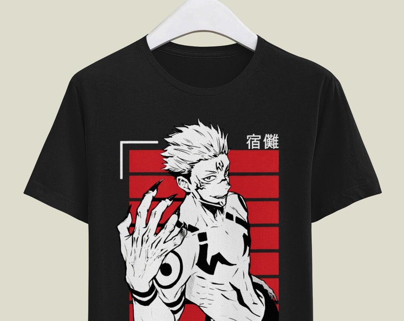 Cool Anime Shirt with Edgy Japanese Manga Graphic Tee - Gift for Anime ...