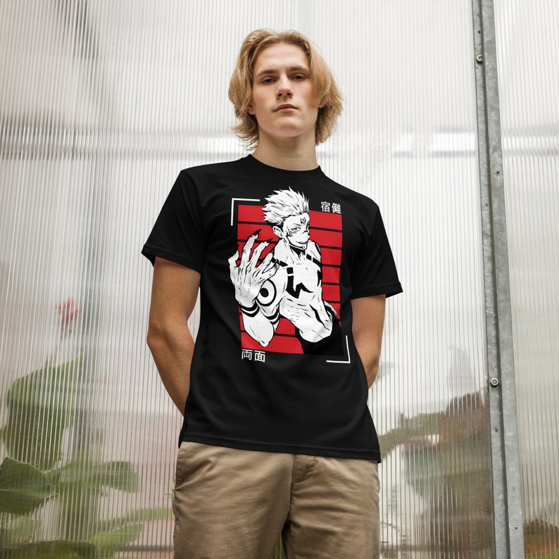 Cool Anime Shirt with Edgy Japanese Manga Graphic Tee - Gift for Anime ...