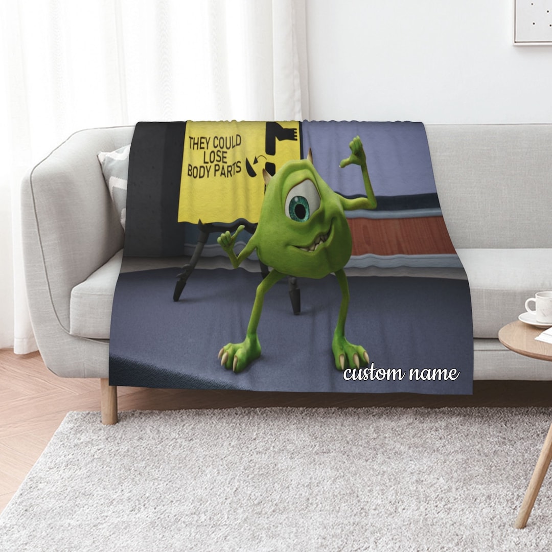 Customizable Monsters At Work Quilt Bedding Set Blanket - Home ...