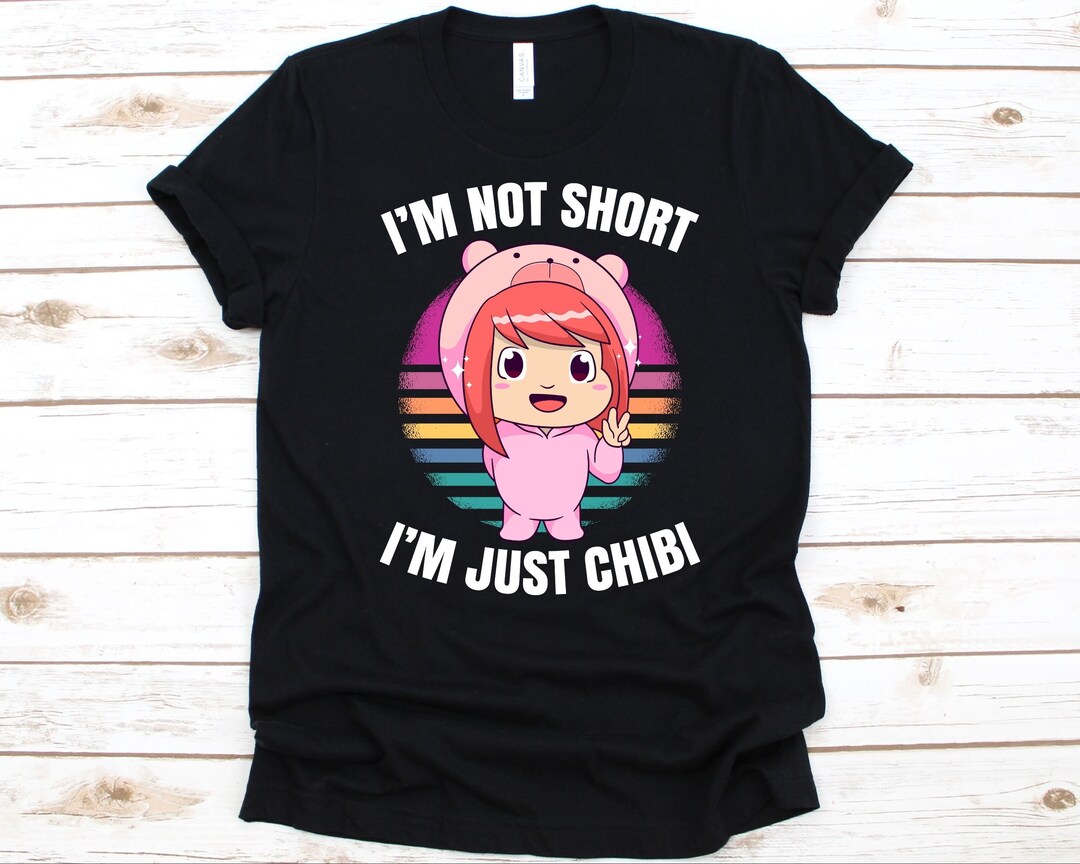 Cute Chibi T-Shirt for Anime Lovers, Ideal Gift for Manga Enthusiasts ...