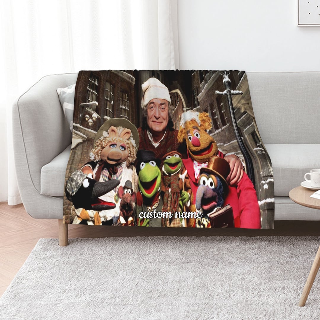 Disney The Muppet Christmas Carol Personalized Quilt Bedding Set ...