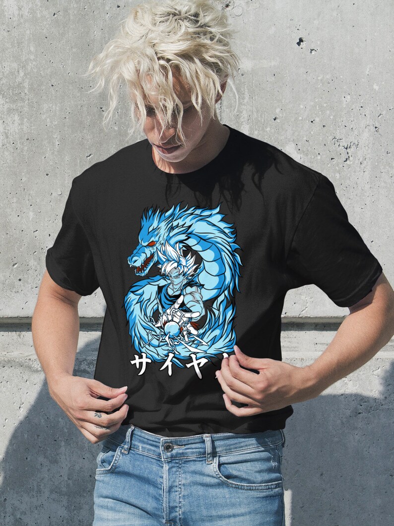Eye-Catching Anime Gift - Bold Manga Japanese T-Shirt, An Eye-Catching ...