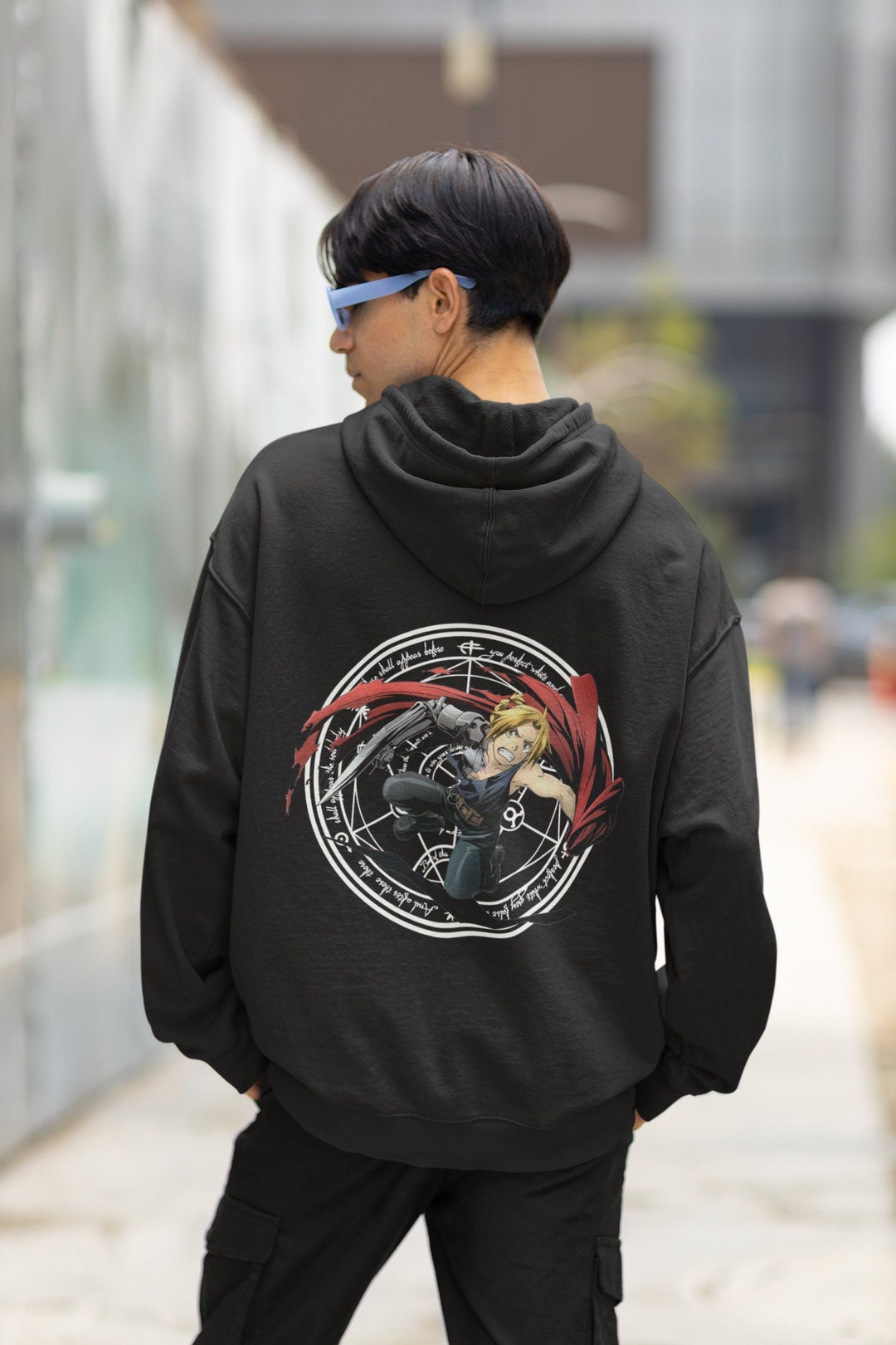 Fullmetal Alchemist Brotherhood Hoodie - Unisex FMA Anime Apparel with ...