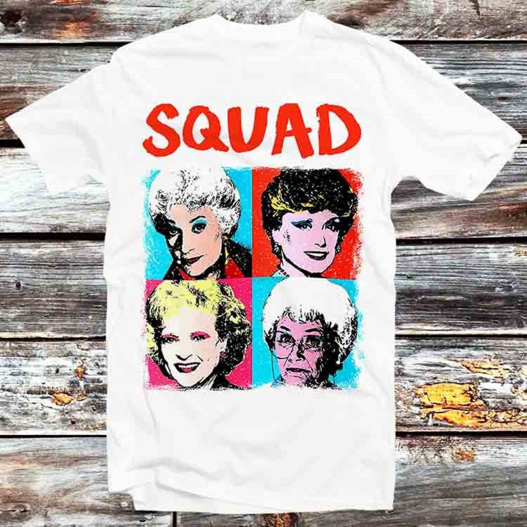 Golden Girls Squad Stardust T-Shirt - Retro 80s and 90s TV Shows Tee ...
