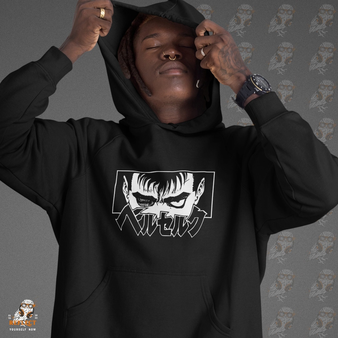 Guts Unisex Artistic Hoodie - Aesthetic Manga Lover Gift - Bluefink