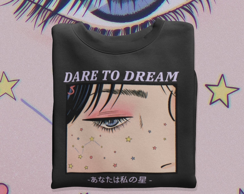 Japanese Manga Anime Hoodie - Anime Graphic Sweater with Streetwear ...