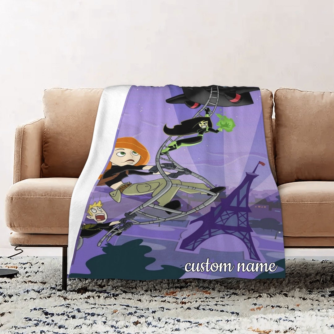 Kim Possible Quilt Bedding Set Blanket - Personalize with Custom Name ...