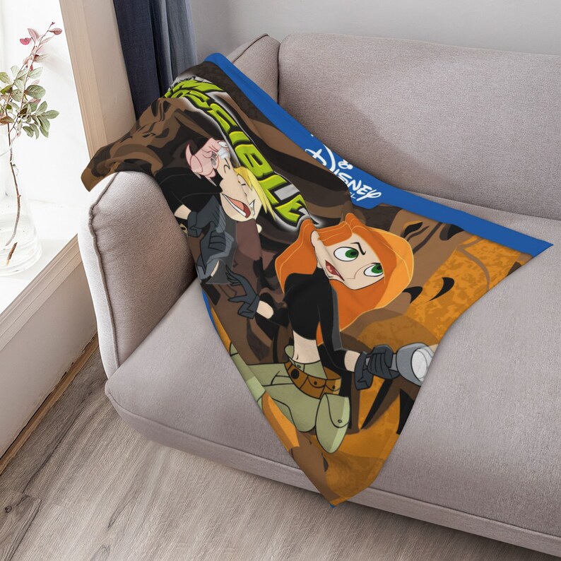 Kim Possible Quilt Bedding Set with Personalized Name - Perfect for ...
