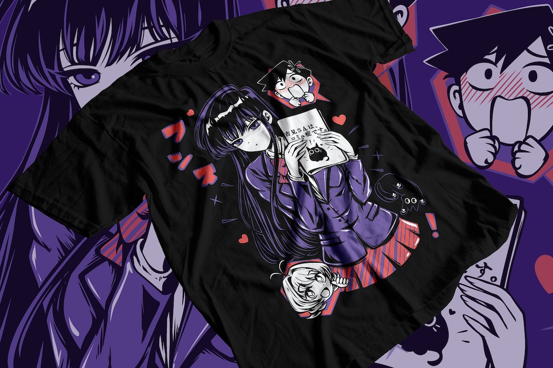 Komi Can't Communicate Classic Anime Sweatshirt - A Must-Have for Anime ...