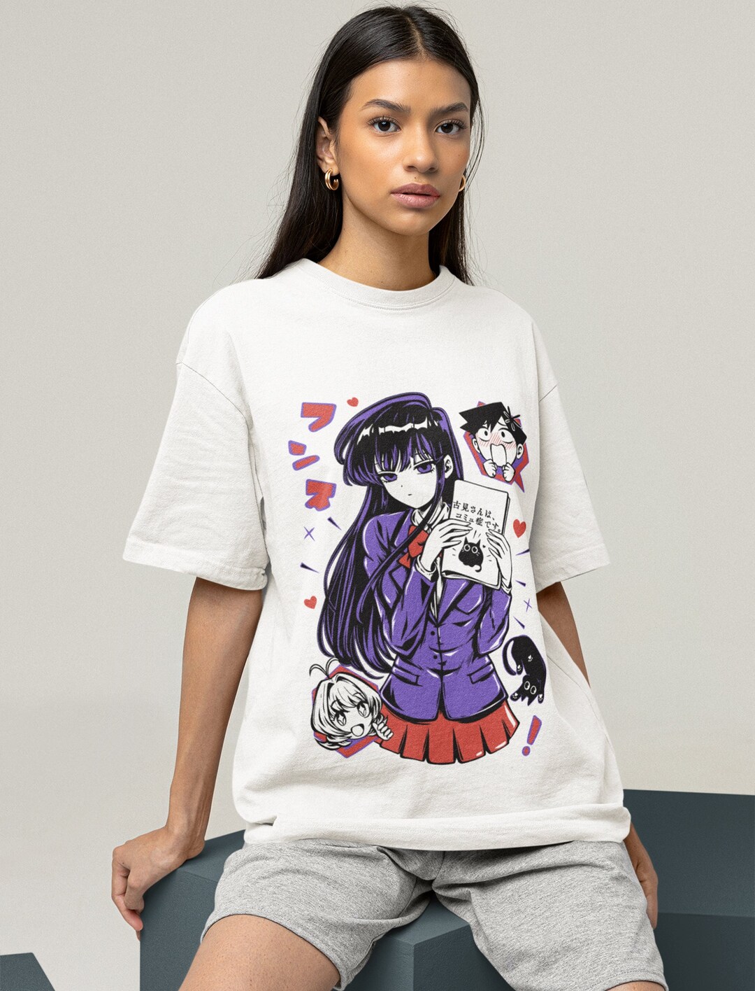 Komi Can't Communicate Waifu Tee: Unisex Anime T-Shirt for Fans - Fan ...
