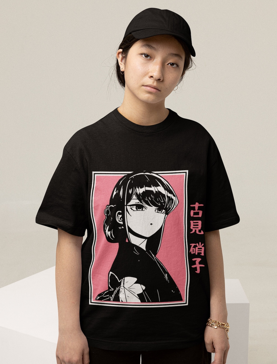 Komi Can't Communicate Waifu Tee - Unisex Anime Tshirt, Graphic Tee ...
