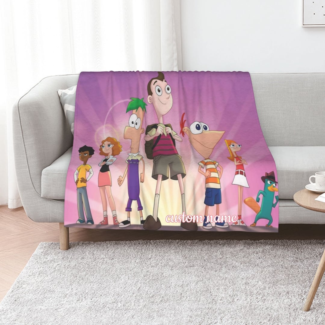 Milo Murphy's Law Quilt Blanket Set with Personalized Name - Ideal for ...