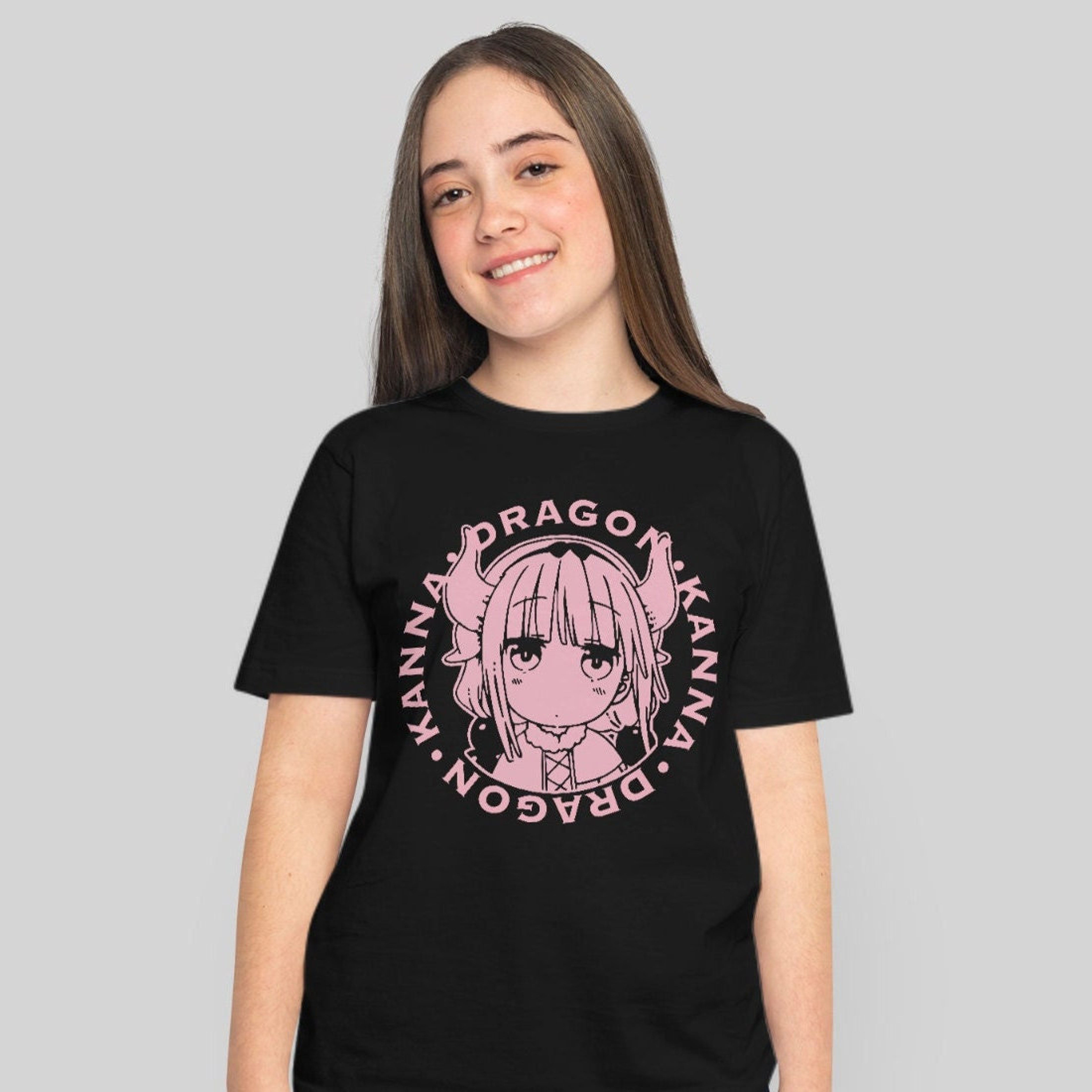 Miss Kobayashi Dragon Maid Kanna Tee, Anime Shirt for Fans of Fantasy ...