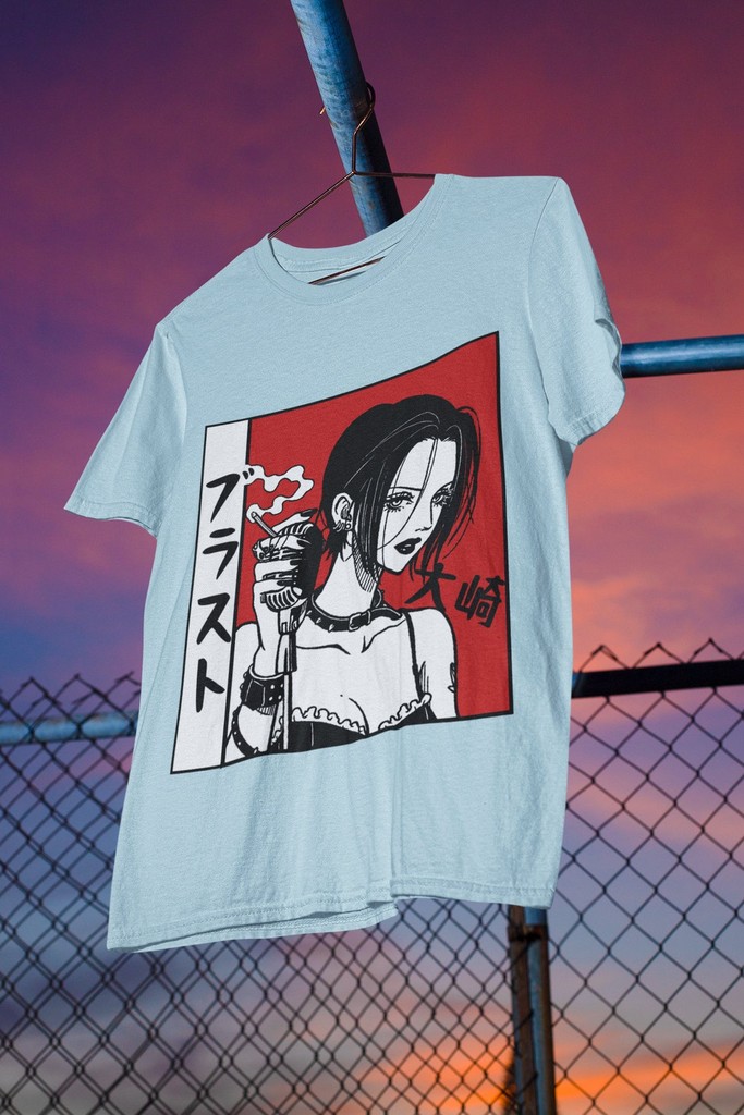Nana Osaki Design T-Shirt - Unisex Blast Tee with Punk-Rock Style ...