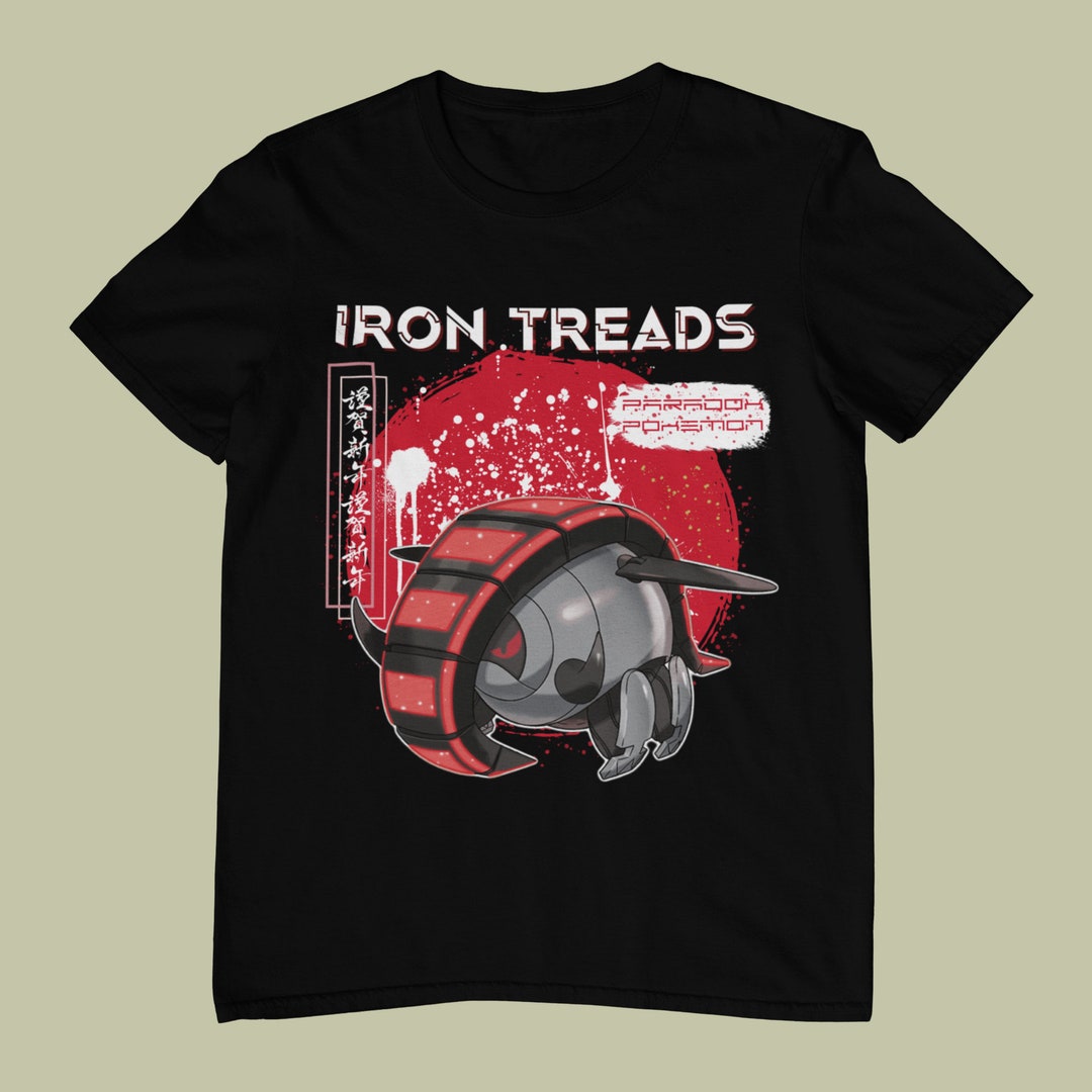 Paradox Iron Treads Japanese Anime Graphic Tee - Gift for Fans - Bluefink
