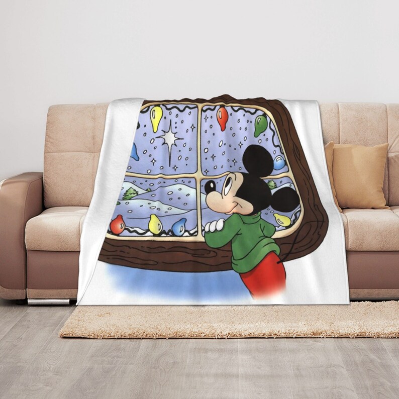 Personalized Minnie Mouse Bedding Set Blanket - Home Decoration - Bluefink