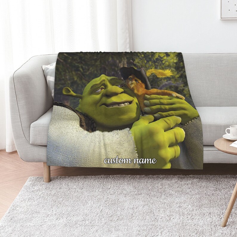 Shrek Custom Name Quilt Bedding Set - Perfect for Bedroom Decor, Family ...