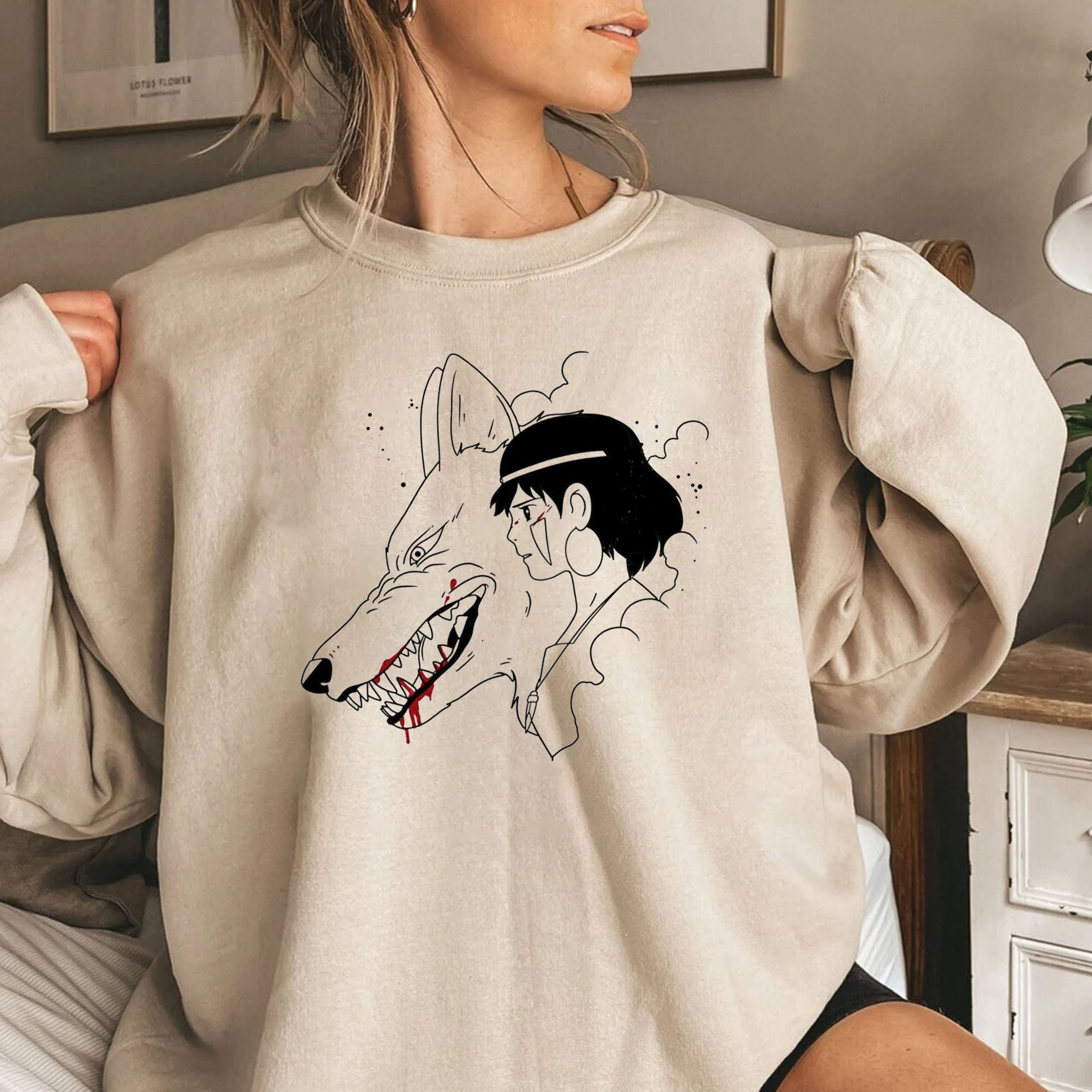 Studio Ghibli Fans Totoro Horror Scene Shirt - Tee for Otaku - Bluefink