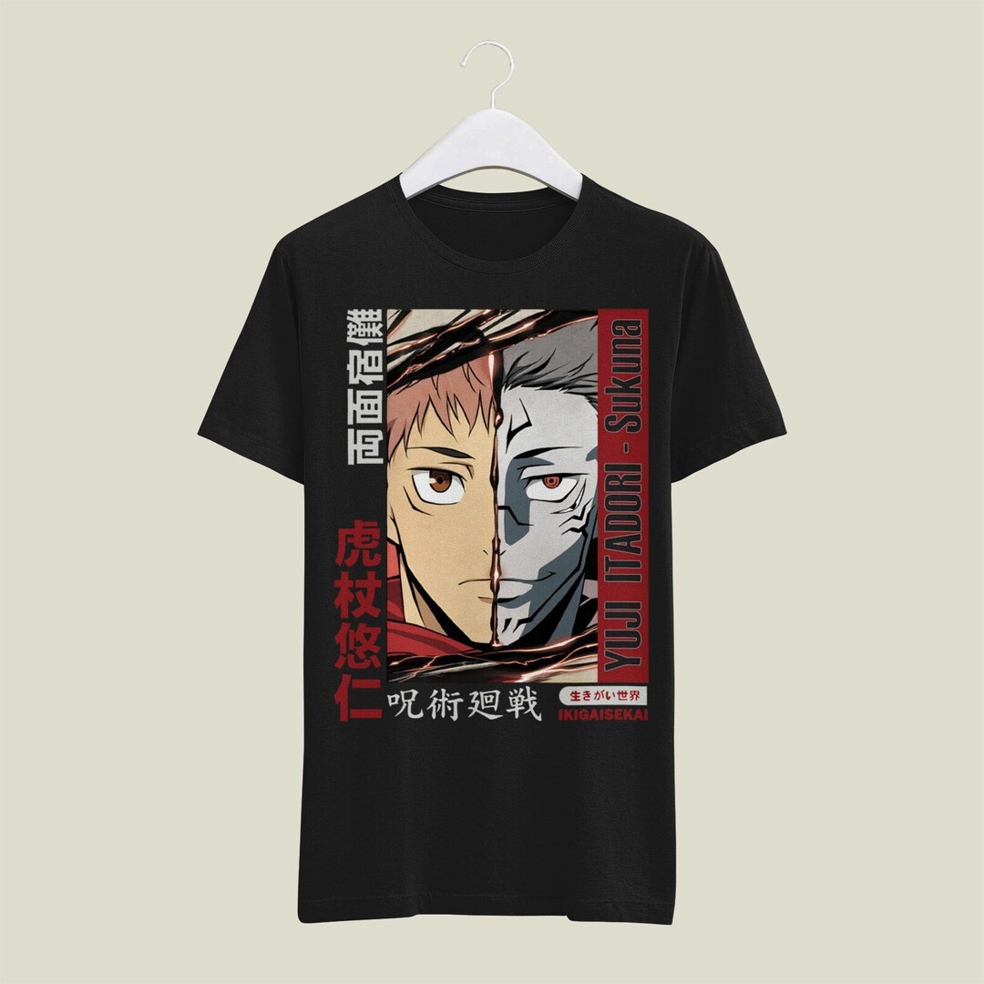 Unique Anime T-Shirt with Trendy Graphics - Perfect Gift Idea for Anime ...