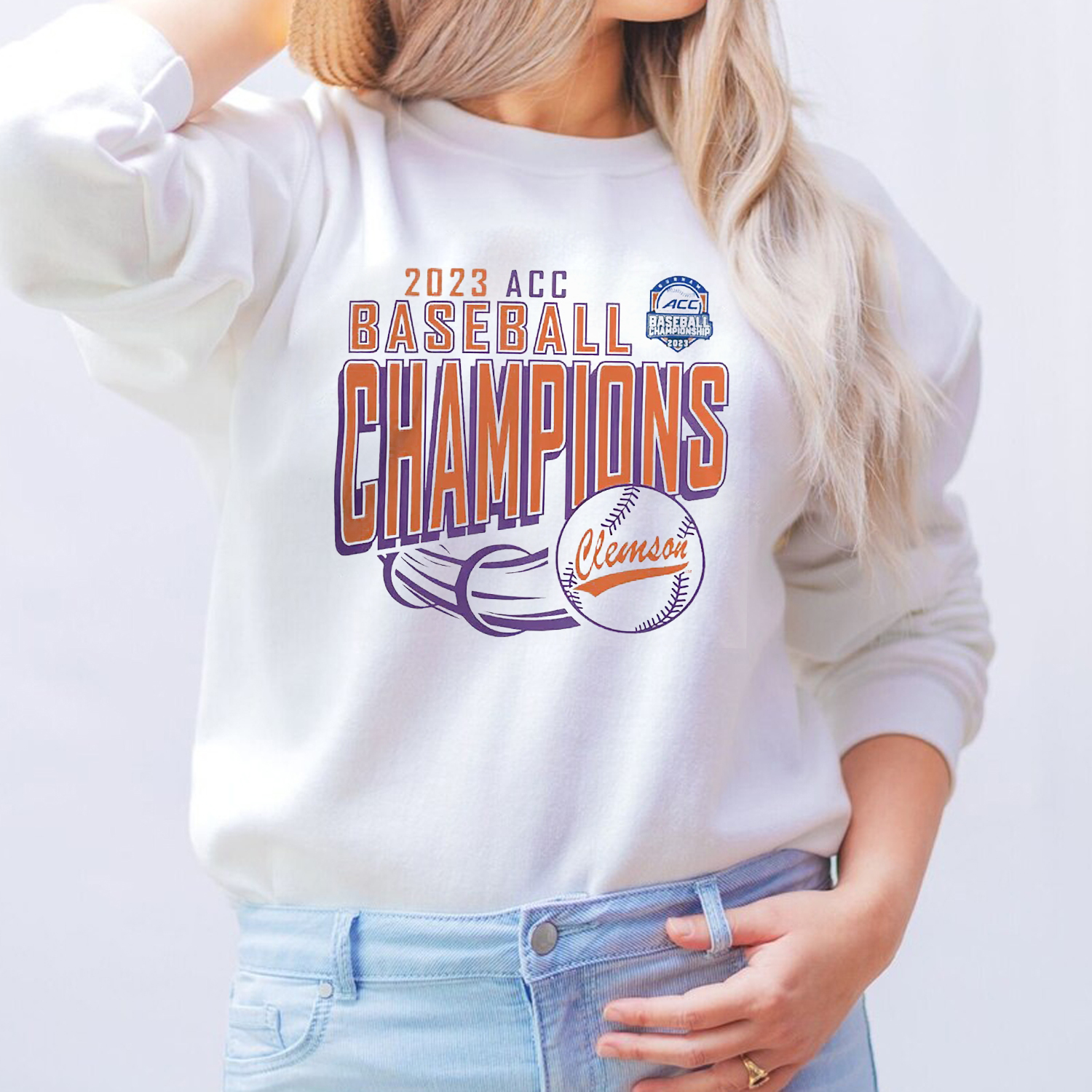 Clemson Tigers 2023 ACC Baseball Conference Tournament Champions T ...