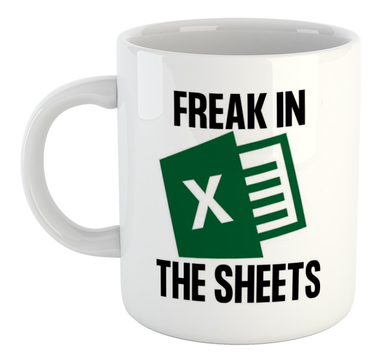 Freak in the Sheets Mug - Funny Accountant Mug - Perfect Gift for ...