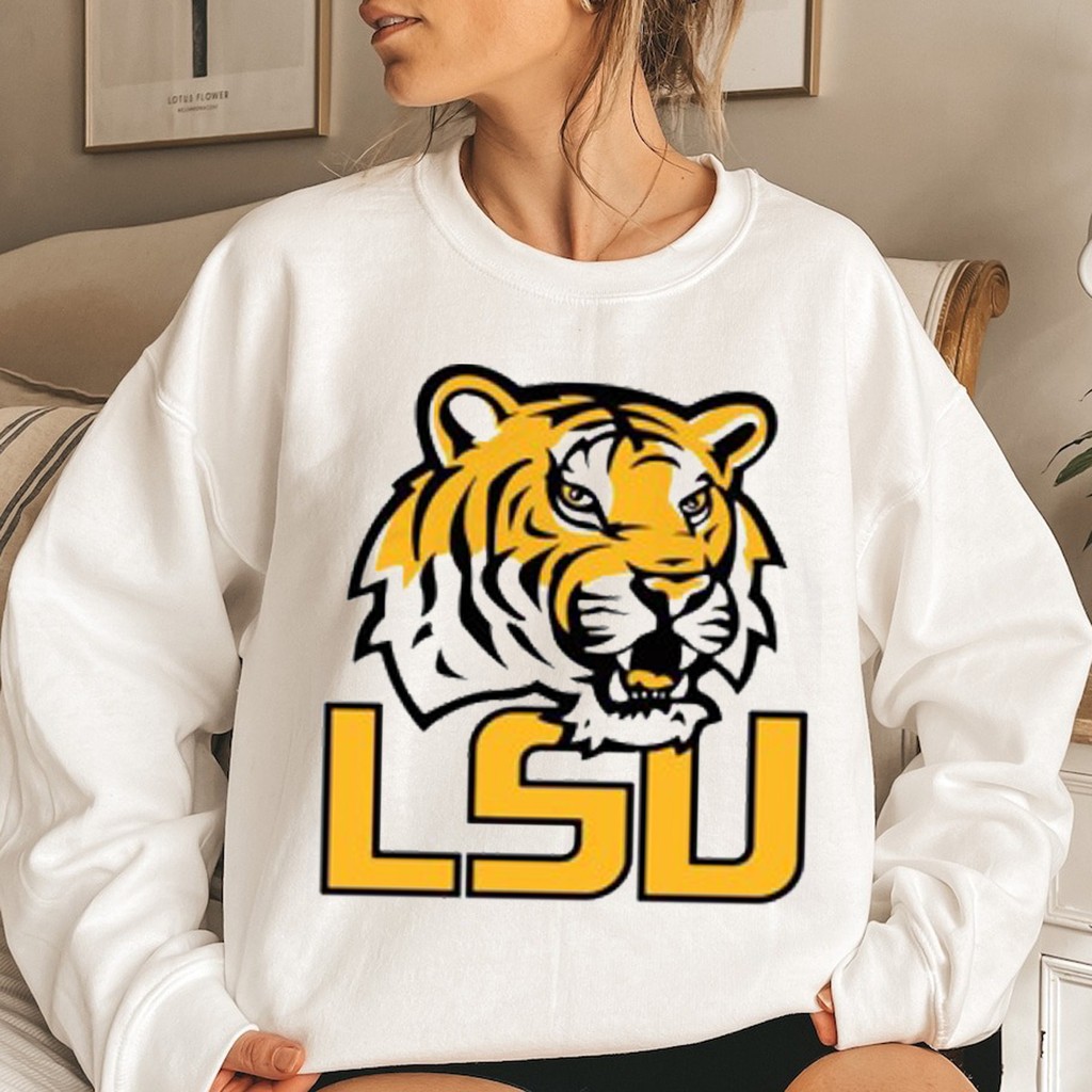 LSU Tigers Football Logo T-Shirt - Gift for Fans - Bluefink