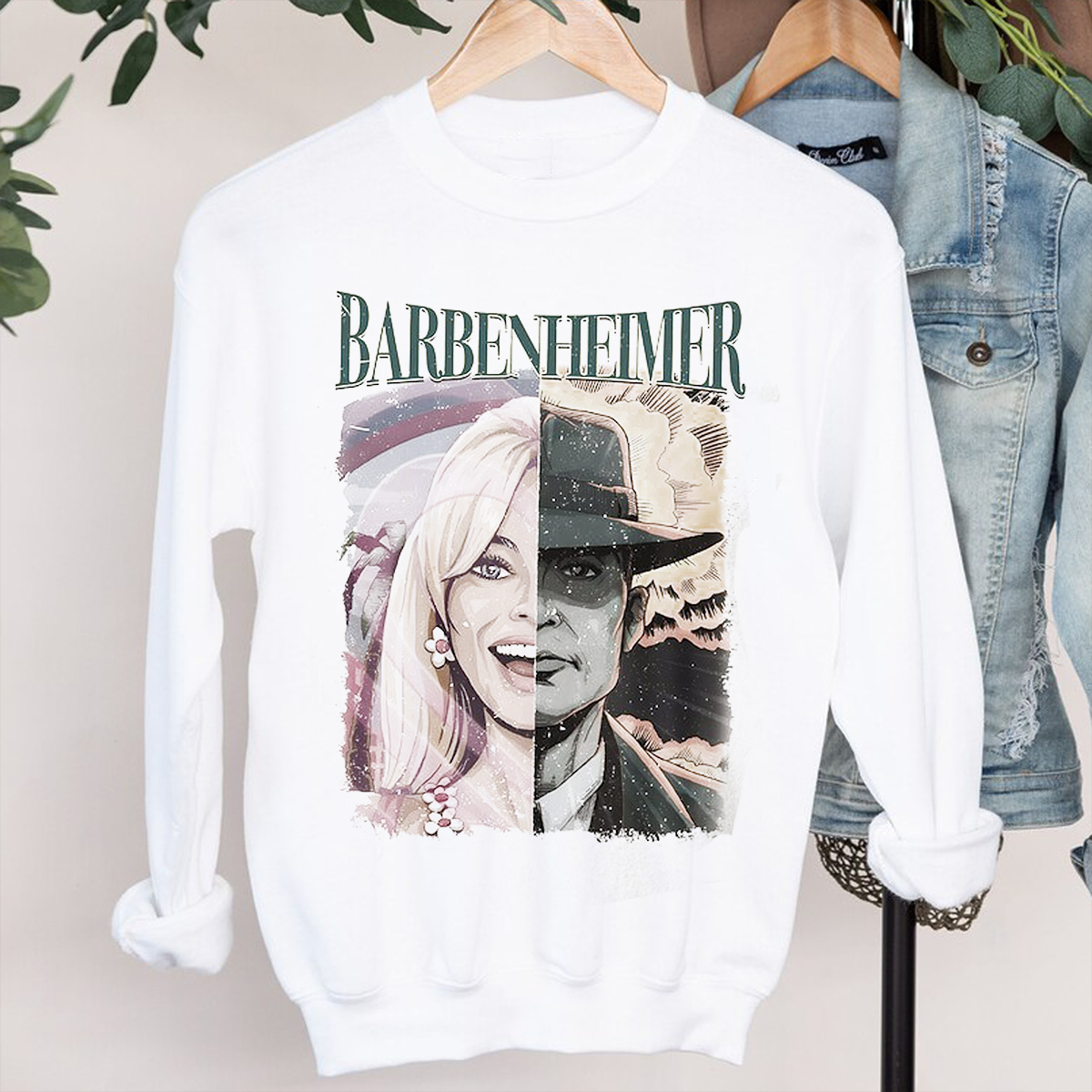Barbenheimer Inspired Meme-Themed Tee - Viral Sensation - Bluefink