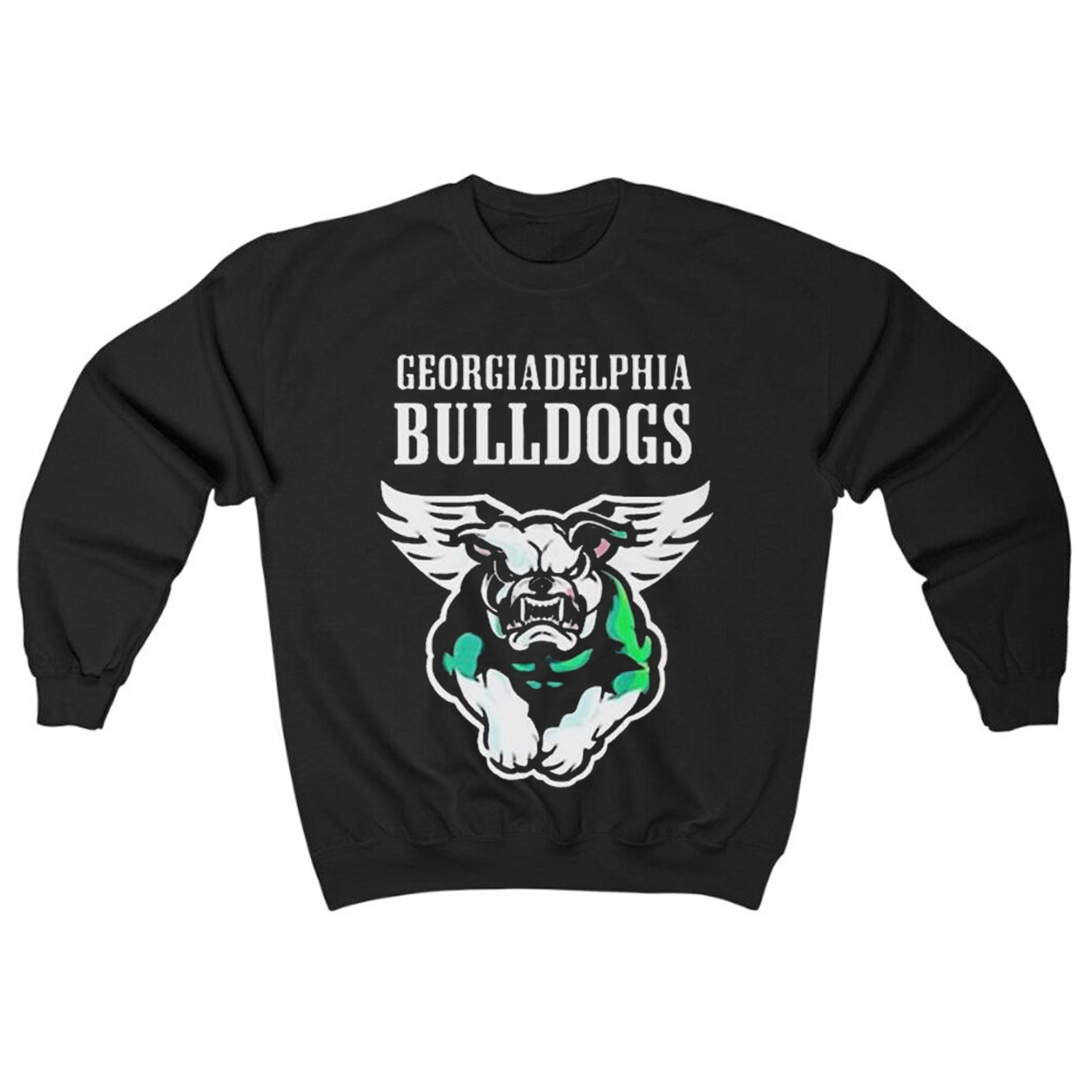 Georgia Delphia Philadelphia Eagles And Georgia Bulldogs Shirt for Fans ...