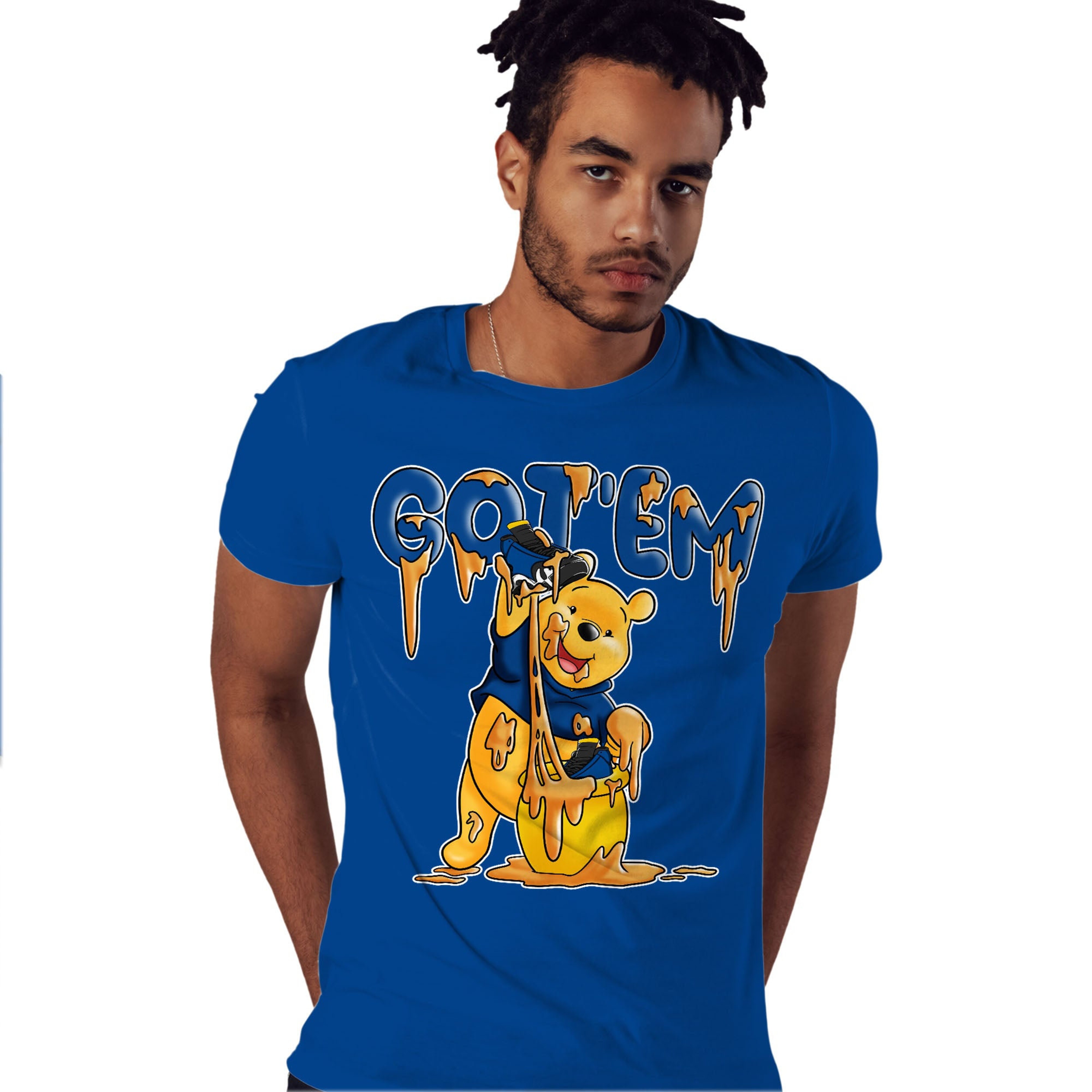Got Em Winnie The Pooh Shirt Match Jordan 14 Laney Shirt In Color Royal ...