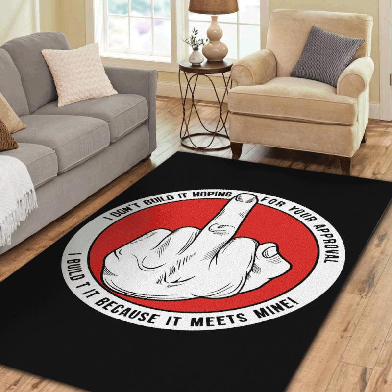 Hot Rod Street Rod Rockabilly Old School Rug for Home Decoration - Bluefink