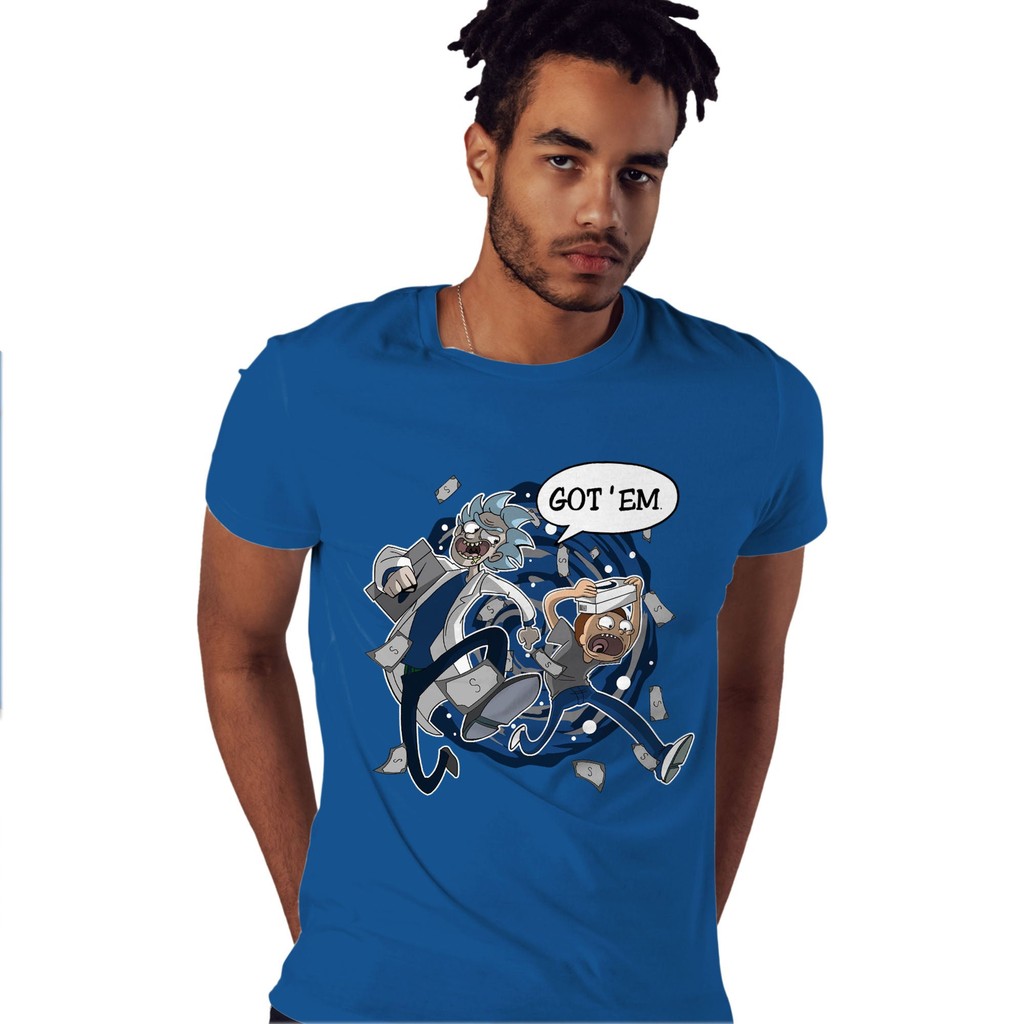 Rick Got Em Shirt Match Jordan 1 High OG True Blue Shirt In Color Royal ...