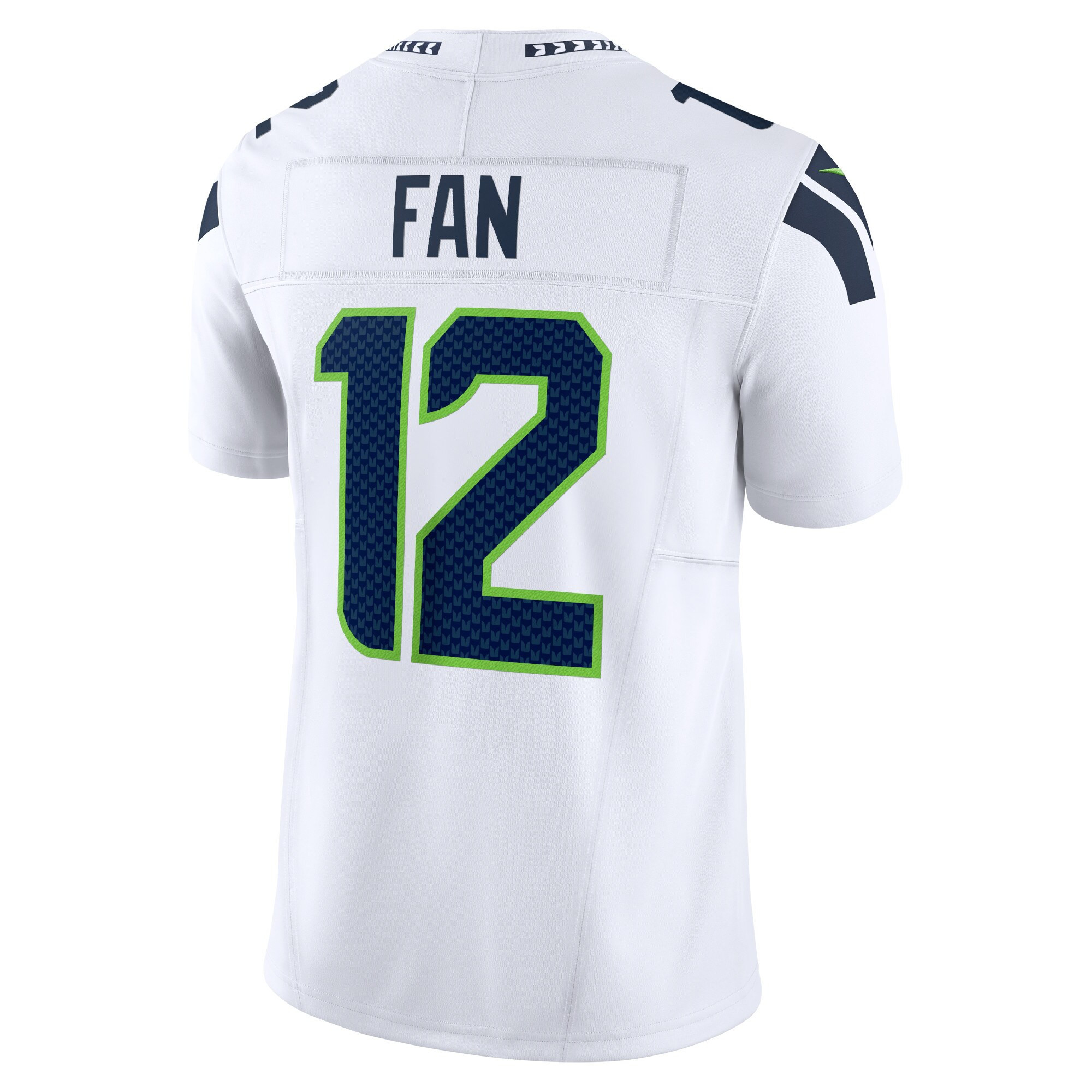 12 Fan Seattle Seahawks Vapor F.U.S.E. Limited Jersey - White - Bluefink