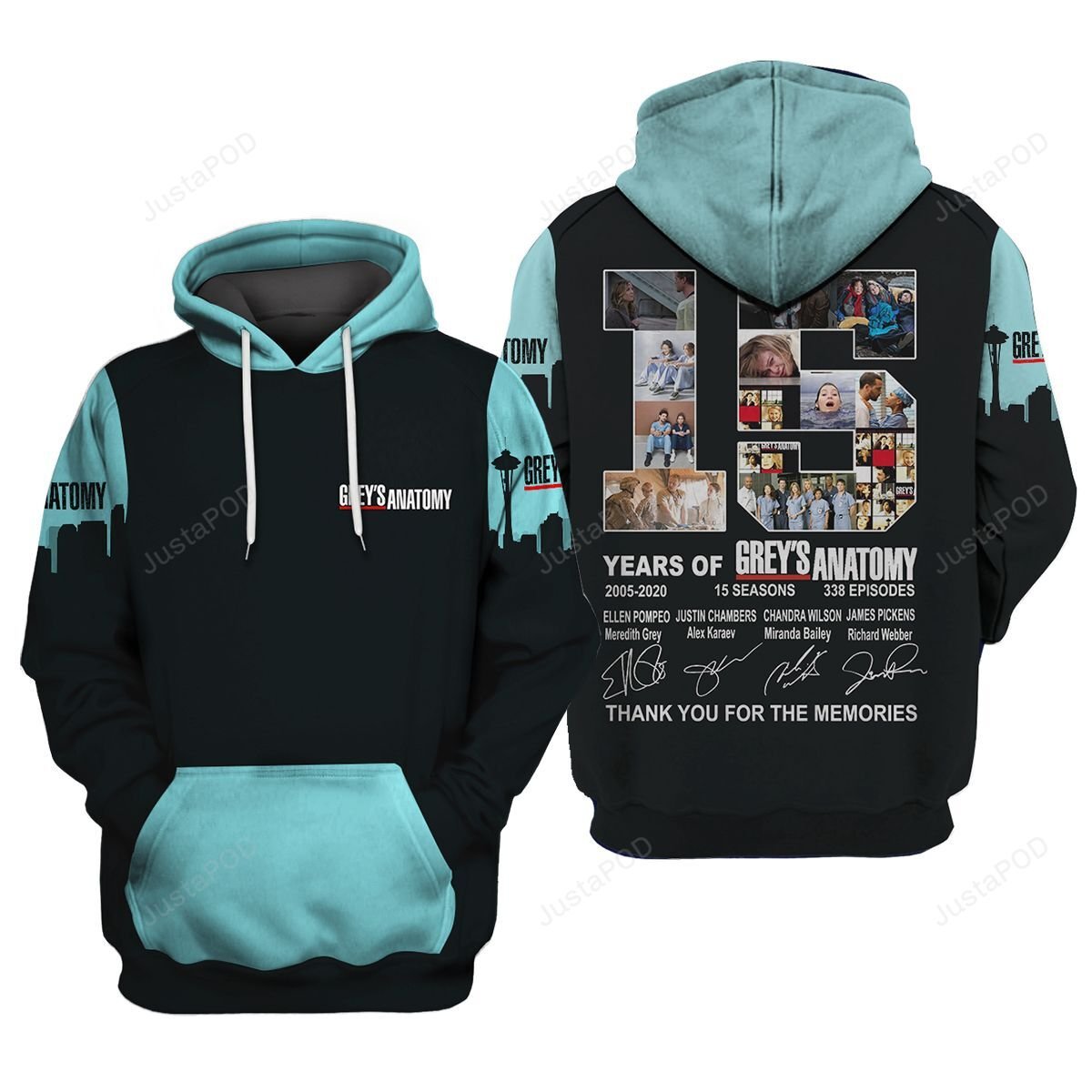 15 Years Of Grey'S Anatomy Thank You For The Memories - Bluefink